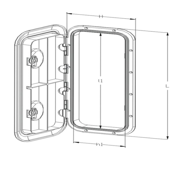 Water Proof Plastic Hatch - Buy Water Proof Plastic Hatch, Plastic ...